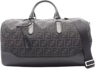Fendi Sac Boston Vintage Pre-owned - Homme - Pre-owned - Noir - Taille: ONE Size