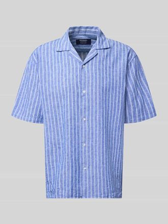 Mc Neal Regular Fit Freizeithemd aus Leinen-Baumwoll-Mix