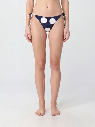 Jacquemus Bas de bikini &agrave; pois taille basse avec liens &agrave; nouer sur les c&ocirc;t&eacute;s