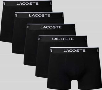 Lacoste Pant & Trunk aus Baumwoll-Mix im 5er-Pack