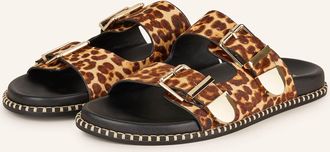 Toral Shoes Pantoletten Hidra braun