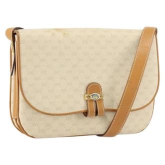 Gucci Sac bandouli&egrave;re en plastique Pre-owned - Femme - Pre-owned - Beige - Taille: ONE Size
