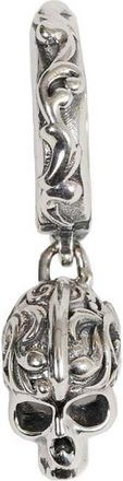 Emanuele Bicocchi Flourish Skull Earring