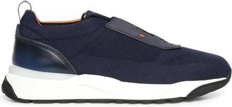 Santoni Homme, Chaussures, Bleu, Taille: 43 EU Baskets Flin