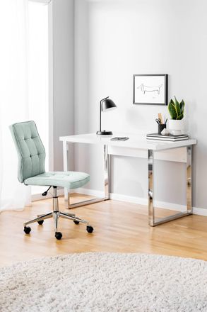 Fredriks home24 Bürostuhl München 46 x 91 x 62cm Grün/Mint