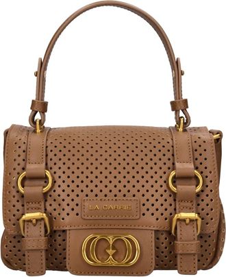 La Carrie Femme, Sacs, Brun, Taille: ONE Size Athena Leather Bag