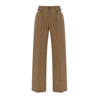 Tom Ford Seidenhose - - Trousers - Damen - Gr&uuml;n - XS
