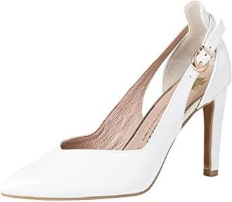 Marco Tozzi Femme 2-2-82401-28 Escarpins, Blanc brevet&eacute;, 40 EU