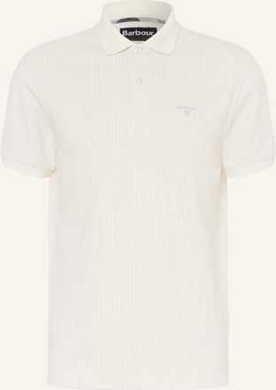 Barbour Jersey-Poloshirt Harworth Tailored Fit weiss