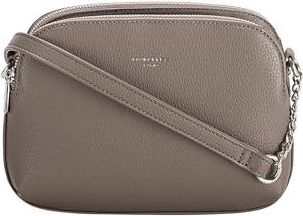 David Jones Paris - Pochette port&eacute; travers Femme - Sac Bandouli&egrave;re Similicuir - 3 compartiments - Taille Moyenne - Ville Voyage Sortie weekend El&eacute;gant Chic Tendan