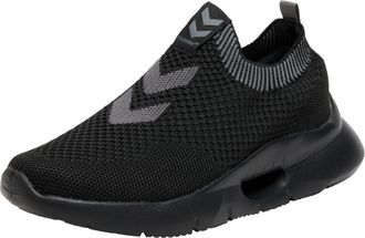 Hummel Unisex Tatum Seamless Sneaker, Black/Black, 46 EU