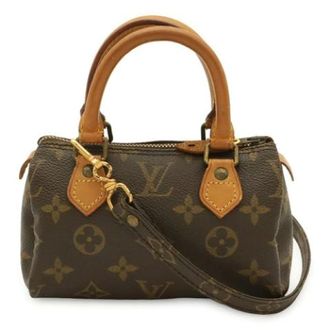 Louis Vuitton Pre-owned Monogram Mini Pouch - Femme - Pre-owned - Brun - Taille: ONE Size
