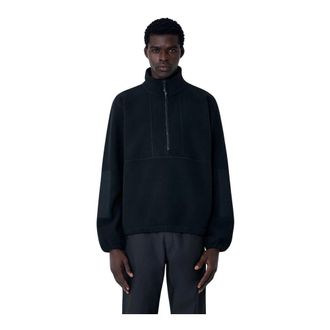 GR10K Half-Zip Fleece Sweatshirt - - Sweatshirts & Hoodies - Herren - Schwarzk - S