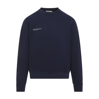 PANGAIA 365 Midweight Sweatshirt - - Sweatshirts & Hoodies - Herren - Blau - 2XS