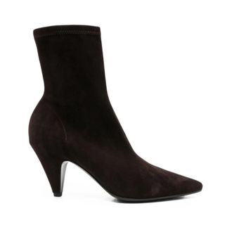 Del Carlo Tronchetto Kid Stretch - - Shoes - Damen - Braun - 37 EU