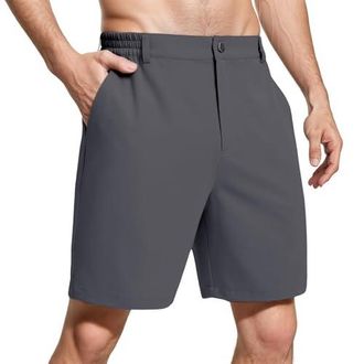 Generic Short court pour homme - Short d&eacute;contract&eacute; pour homme pour le quotidien et coupe ajust&eacute;e avec jambe droite. Design simple pour une combinaison sans ef