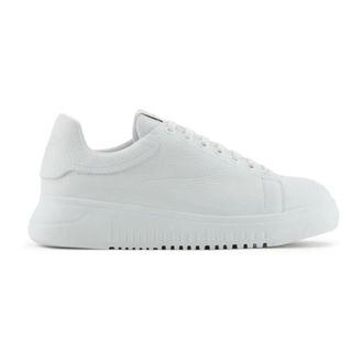 Emporio Armani Wei&szlig;e Low-Top-Sneakers X3X024Xf76800001 - - Shoes - Damen - Wei&szlig; - 34 EU