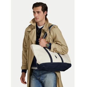 Polo Ralph Lauren Handtasche Polo Ralph Lauren 405P02124001 Creme