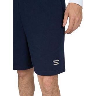 Dr&ocirc;le de Monsieur Short droits&eacute;rigraphi&eacute; en coton