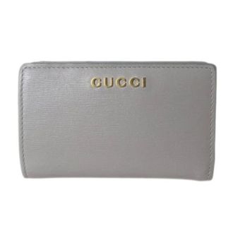Gucci Portefeuille Pre-owned (bi-pli) - Femme - Pre-owned - Gris - Taille: ONE Size