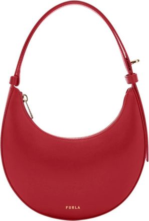Furla Femme, Sacs, Rouge, Taille: ONE Size Delizia Hobo Mini