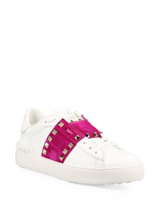 Valentino Garavani Rockstud Untitled Sneaker - White