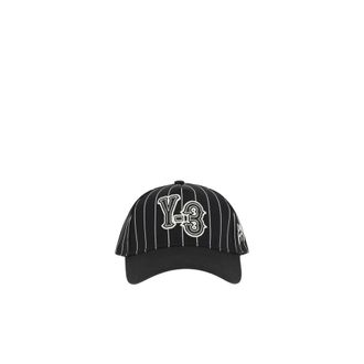 Yohji Yamamoto Homme, Accessoires, Noir, Taille: ONE Size Casquette de baseball en polyester