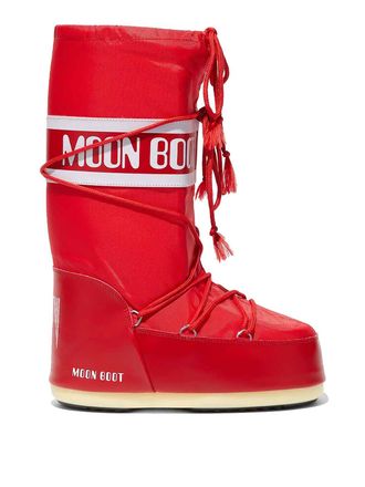 Moon Boot Bottes - Rouge