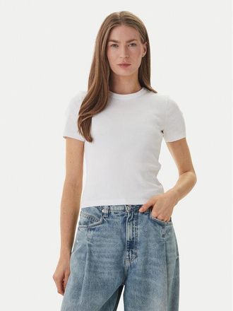 Only T-Shirt Val 15339774 Wei&szlig; Slim Fit