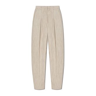 Bottega Veneta B&uuml;gelfaltenhose - - Trousers - Damen - Beige - M