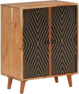 vidaXL Sideboard 60x35x74 cm Massivholz Akazie Vidaxl