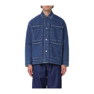 Sunnei 4-Pocket Over Denim Jacke - - Jackets - Herren - Blau - L