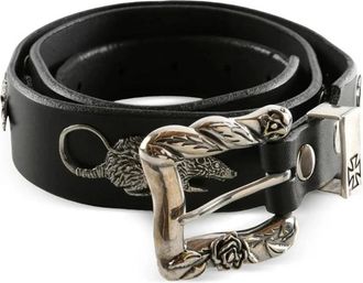 Enfants Riches Deprimes Homme, Accessoires, Noir, Taille: 100 CM Rat Chase Buckle Belt