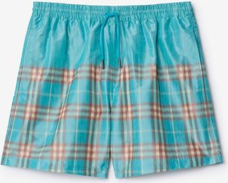 Burberry Short de bain Gradient Check, Size: XL