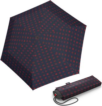 Knirps IS.050 Pinta Sailor Regenschirm Mit Schirmtasche I Kleiner Taschenschirm F&uuml;r Unterwegs I Hand&ouml;ffner I Sturmfest & Leicht I Mini Schirm