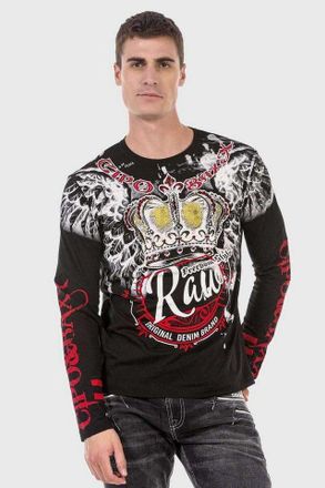 Cipo & Baxx T-Shirt Sweatshirts mit coolem Print