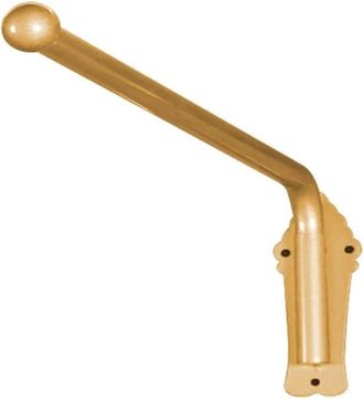 Generic Flexibel Vorhangstange mit Schwenkarm, 180&deg; Schwenkbarer Schwenkarm,Robuste Metall Gardine Fenstervorhang Stange f&uuml;r Gesch&auml;fte,K&uuml;che und Badezimmer Tr