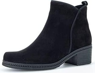 Gabor Femme Bottines, Dame Bottines,Semelle intérieure Amovible,Demi-Bottes,Bottines,fourrés,Bottes dhiver,Noir (Schwarz),37 EU / 4 UK