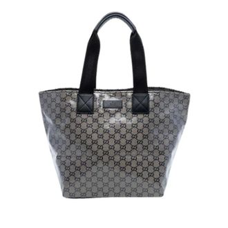 Gucci Sac cabas Pre-owned en toile - Femme - Pre-owned - Gris - Taille: ONE Size
