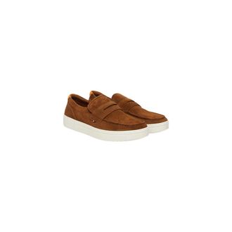 Tommy Hilfiger Suede Slip-On Loafer - Brown