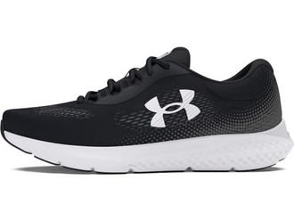 Under Armour UA Charged Rogue 4 Chaussures de sport pour hommes, baskets l&eacute;g&egrave;res et respirantes, noir/blanc/blanc
