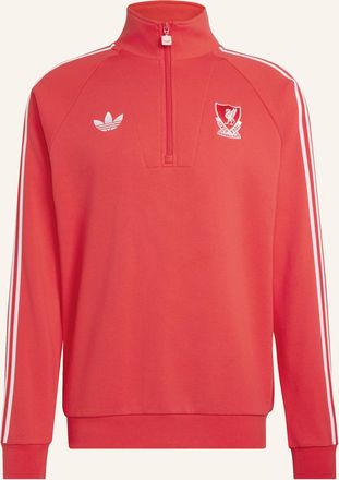 adidas Liverpool Fc Originals Half Zip Oberteil rot