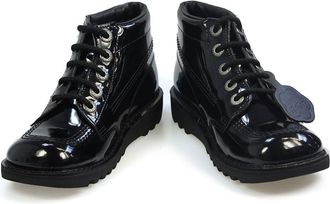 Kickers Damen Kick Hi Kurzschaft Stiefel, Schwarz (Black), 42 EU