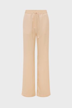 Gerard Darel Pantalon satin&eacute; - BAHYRA - Nude