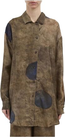 Uma Wang UMA Wang, Femme, Blouses et Chemises, Multicolore, Taille: 38 FR Camicia Teays