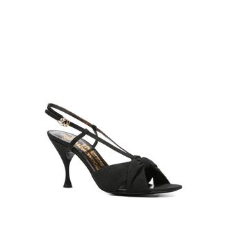 Vivienne Westwood Open-Toe Slingback Heel - Black
