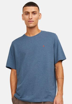 Jack & Jones T-Shirt 3er Pack Essentials (Spar-Set, 3-tlg) T-Shirt - Baumwolle - Atmungsaktiv - Angenehme Atmungsaktivit&auml;t