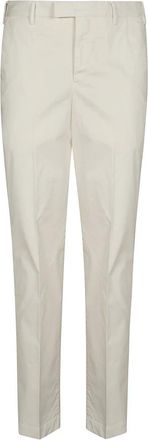 Pantaloni Torino Homme, Pantalons, Blanc, Taille: L Master FF Satin Stretch Pantalons