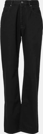 Valentino High-Rise Straight Jeans
