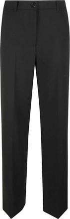 Patrizia Pepe Pantalon Large - Femme - Pantalons - Noir - Taille: 38 FR